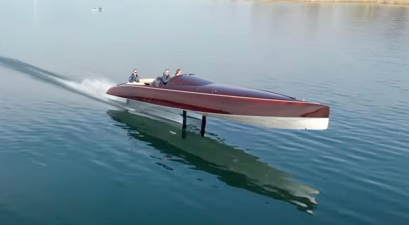 Hydrofoil Race Boats