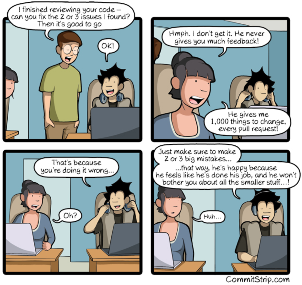 Peer Review Comic