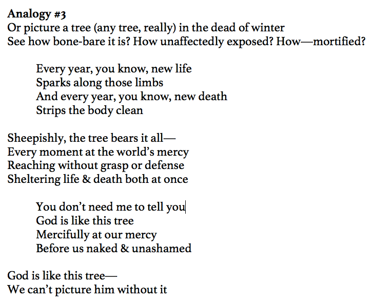 Analogy Poems
