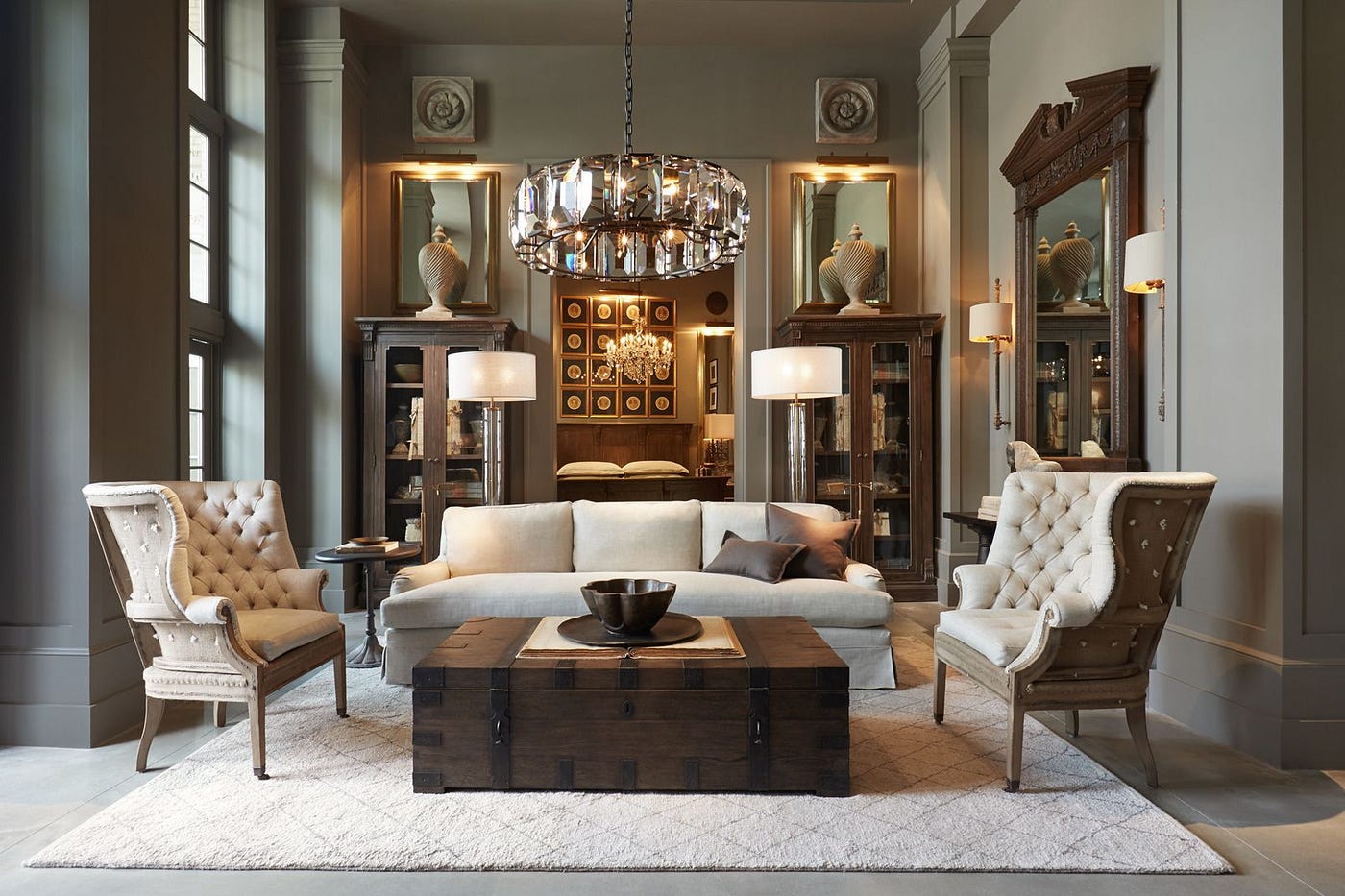 Restoration hardware look for less store