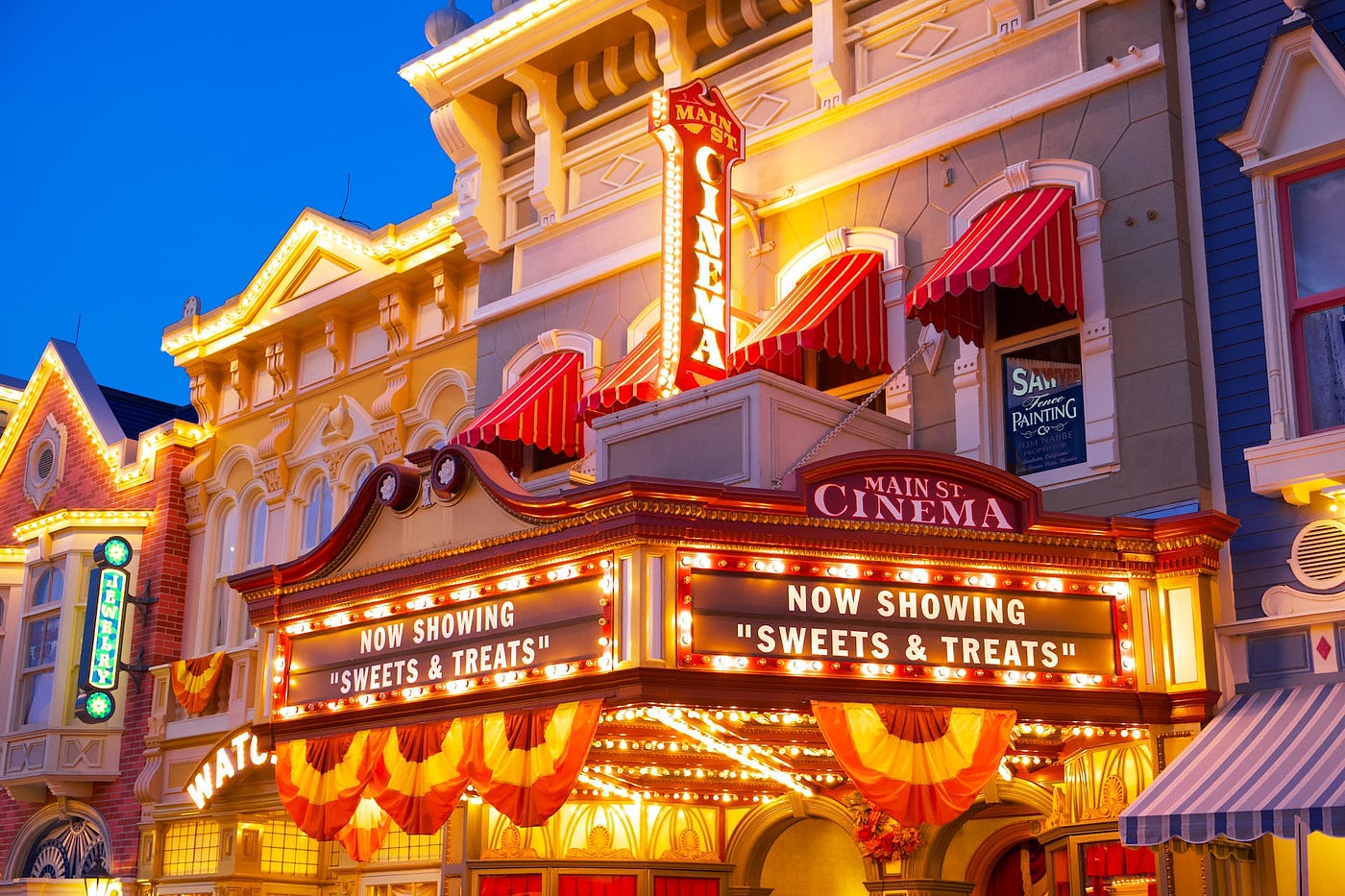 Nighttime Magic Kingdom Main Street