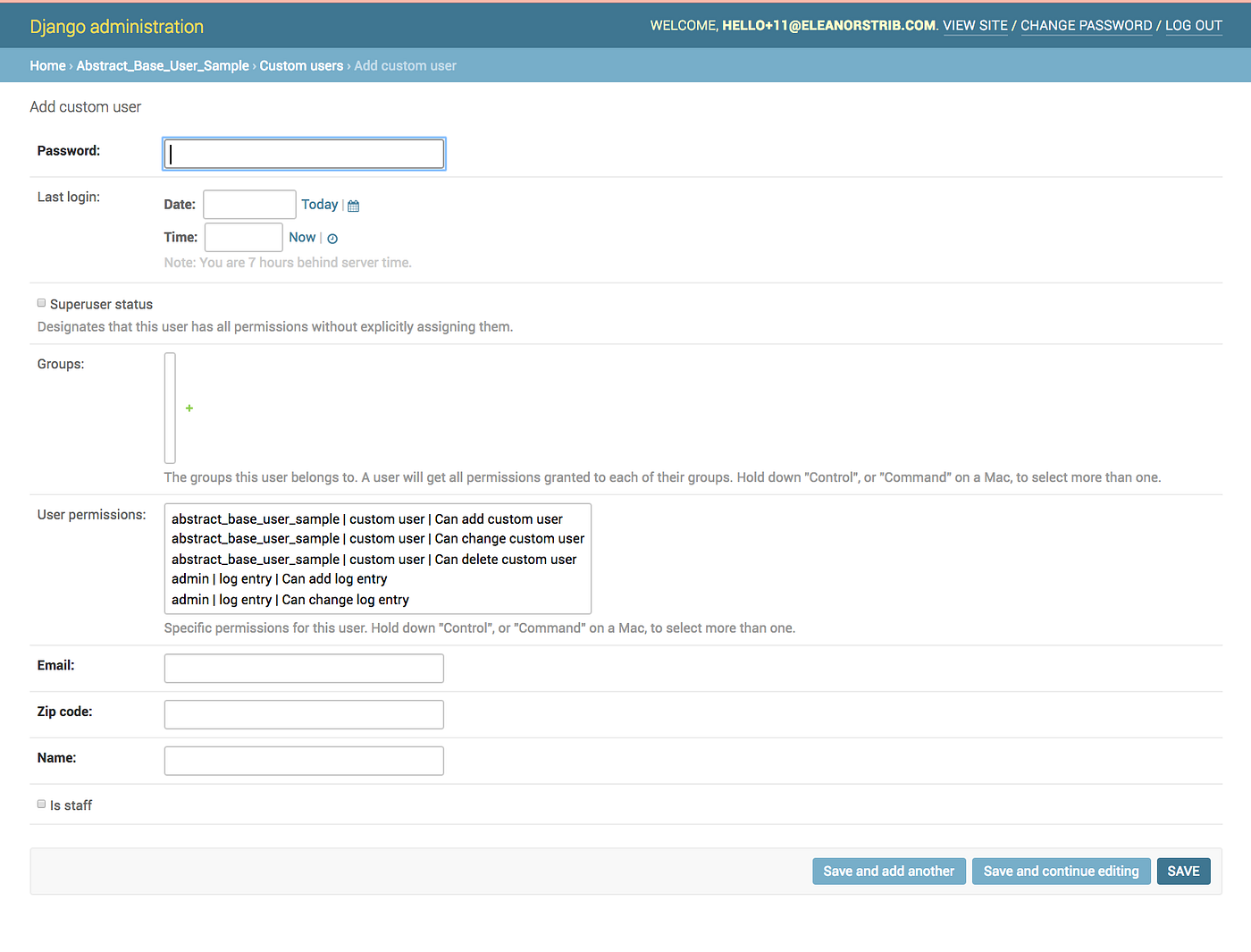 Options Objects Customizing The Django User Model By Eleanor Top 60