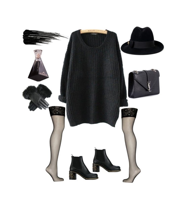 Oversized Sweater Outfits Polyvore