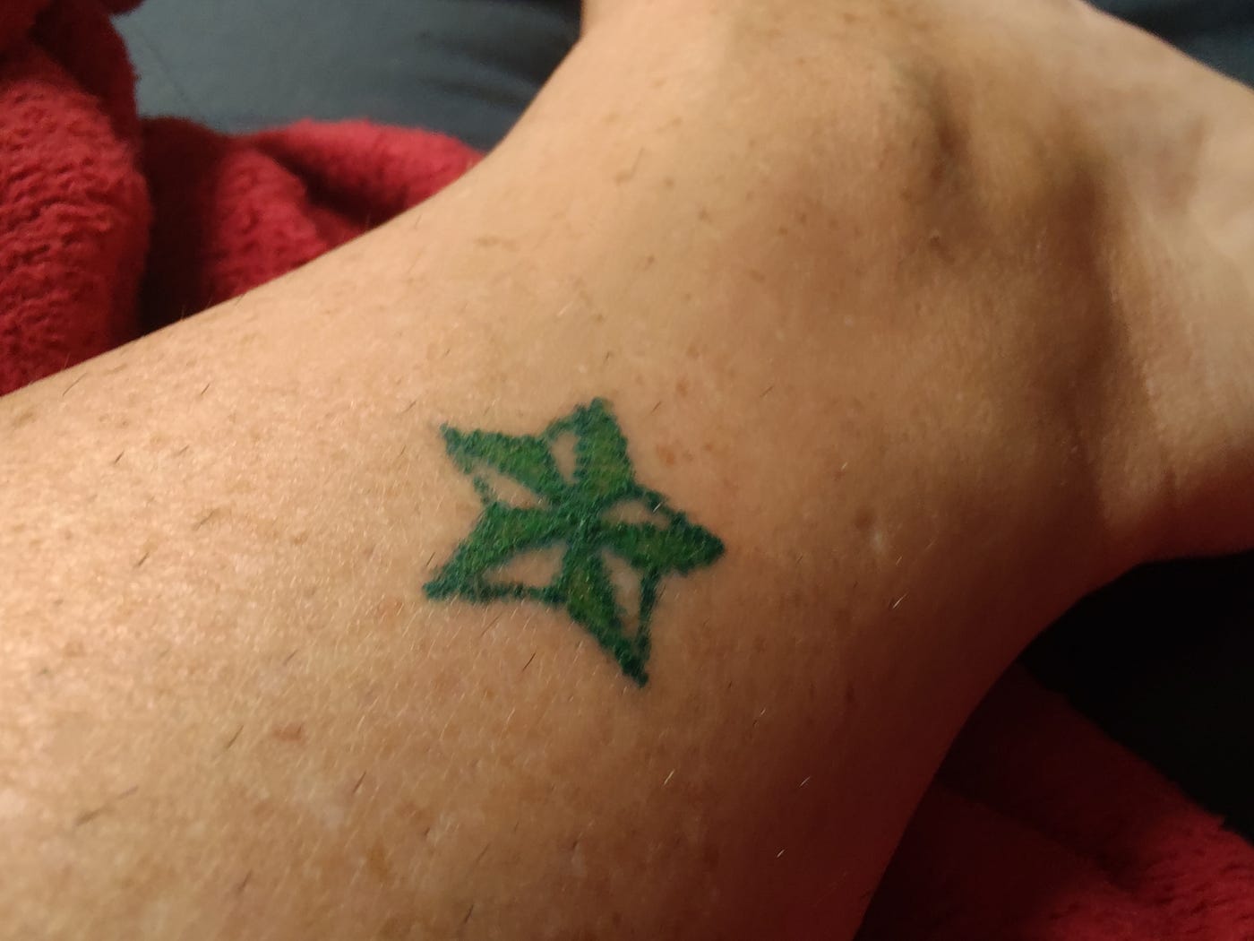 Starfish Tattoo Wrist