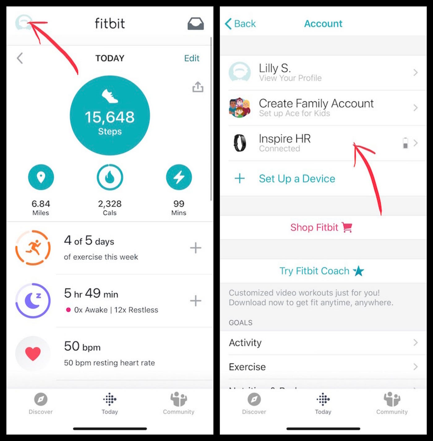 Fitbit App