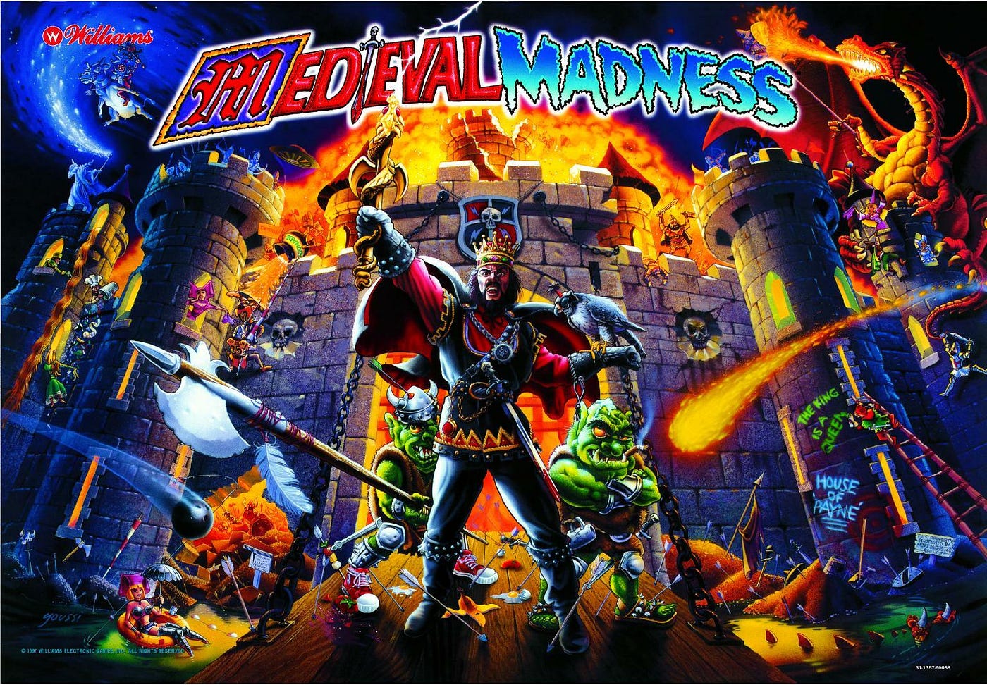 Ps3 The Pinball Arcade Medieval Madness Full Game To Wizard Mode