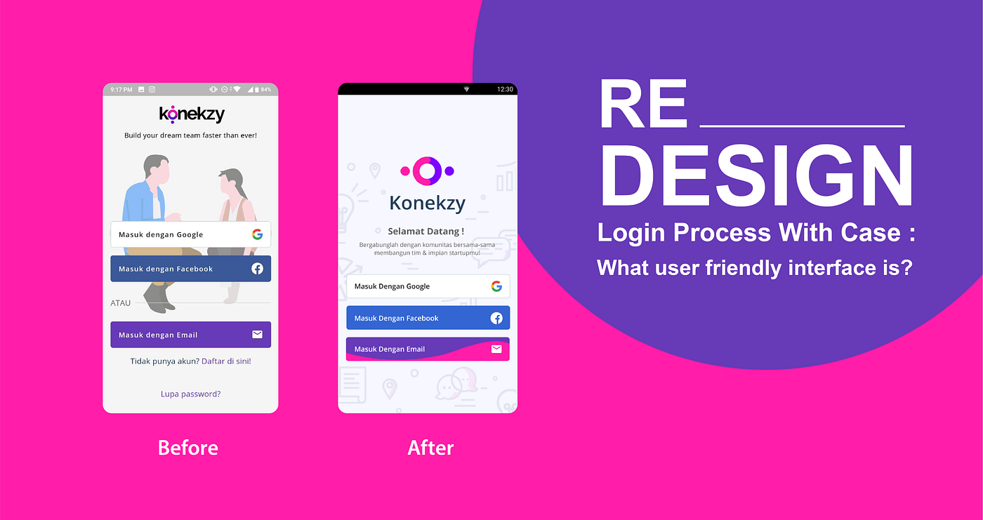 User Friendly Interface Design