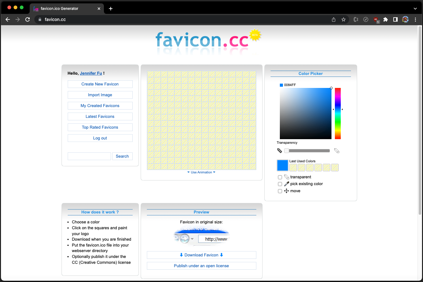 Favicons Creative