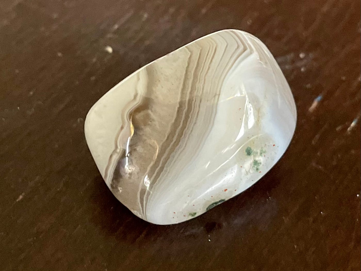 Brown and white gemstone store