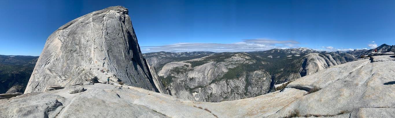View From Half Dome