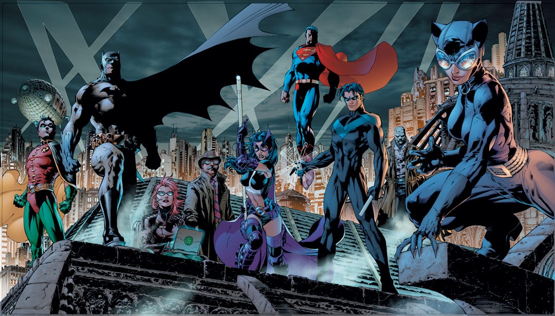 Batman And Robin Jim Lee