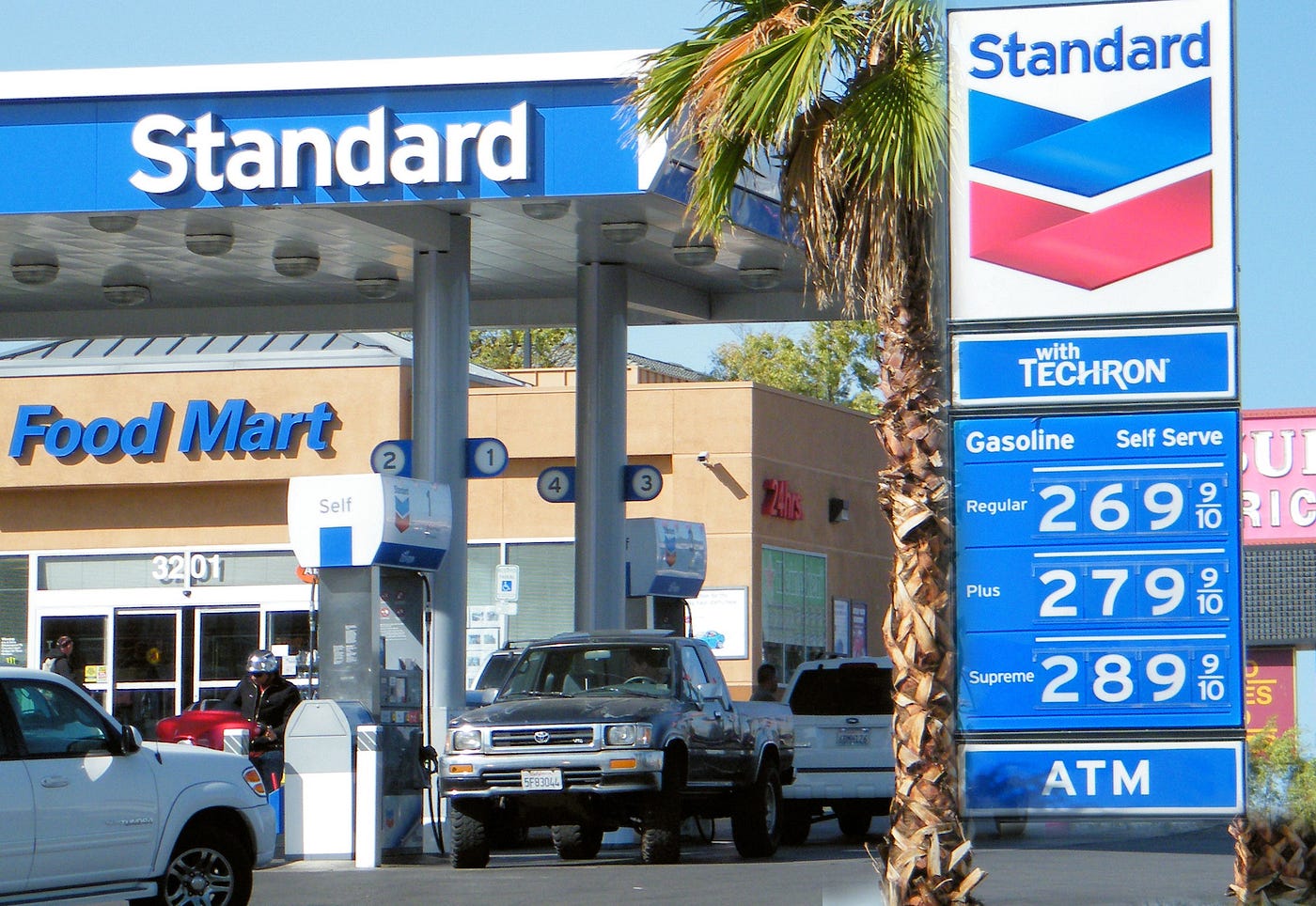 Standard Oil Logo Chevron
