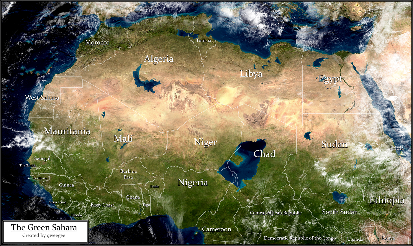 Qattara Depression Map