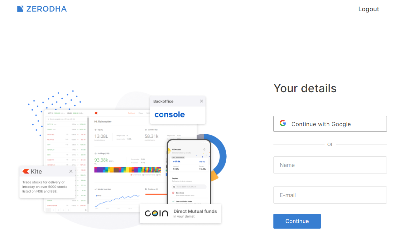 Zerodha Kite Login Zerodha Kite Review