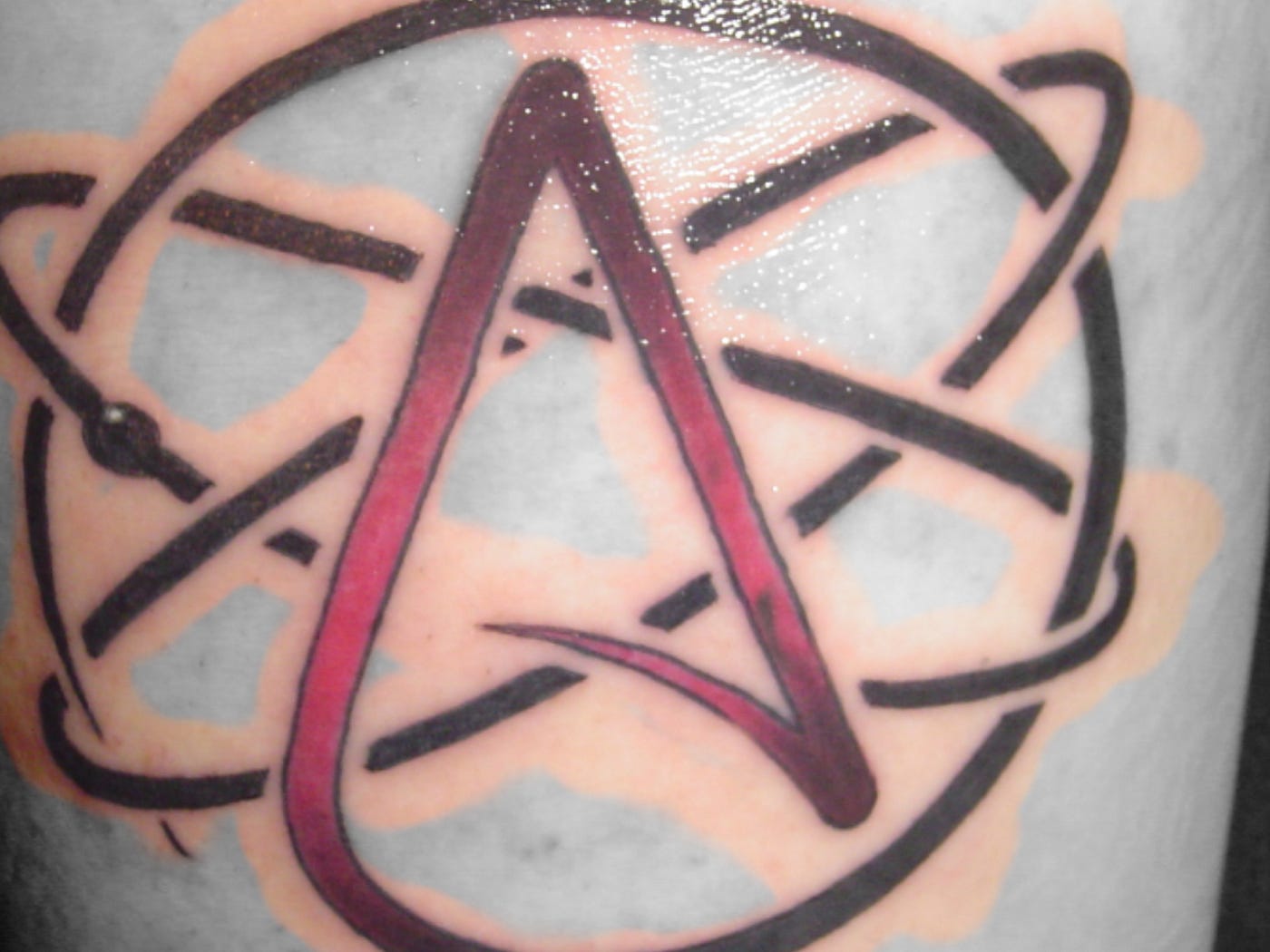 Atheist Symbol Tattoo