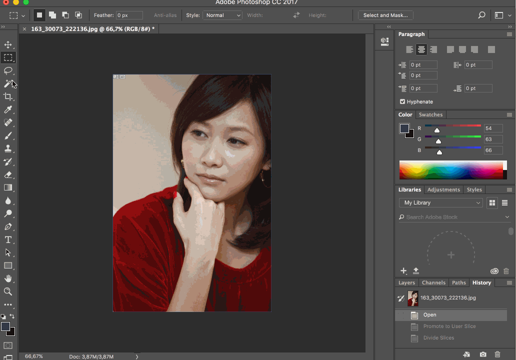 Big And Small Photoshop