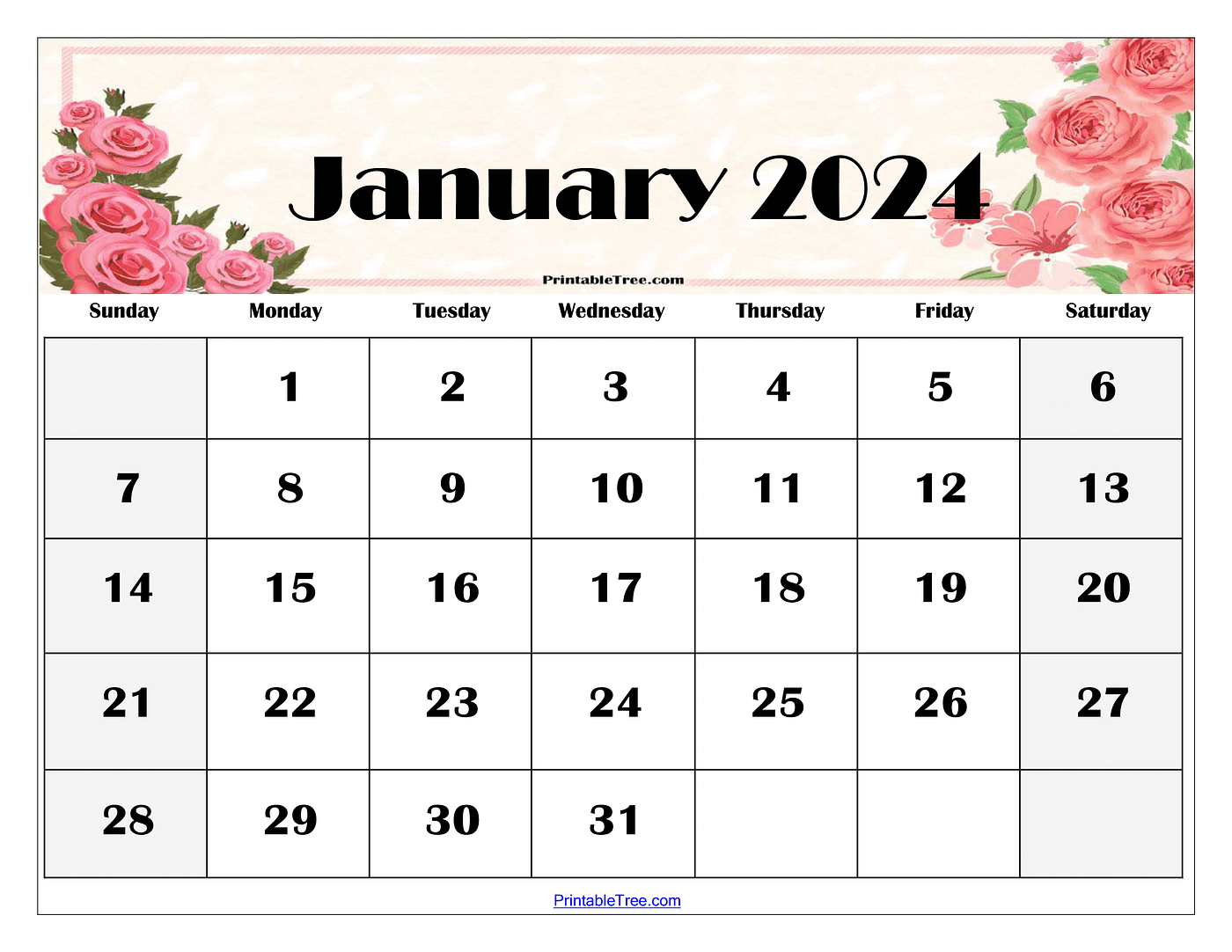 January 2024 Calendar Printable Printable Tree Medium 58 OFF January 2024 Calendar Printable Printable Tree Medium 58 OFF
