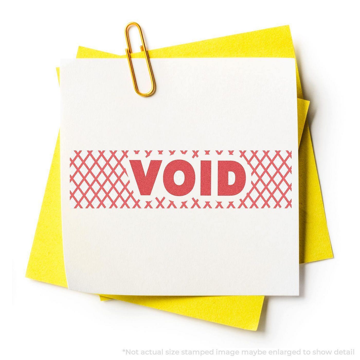 Red Void Stamp