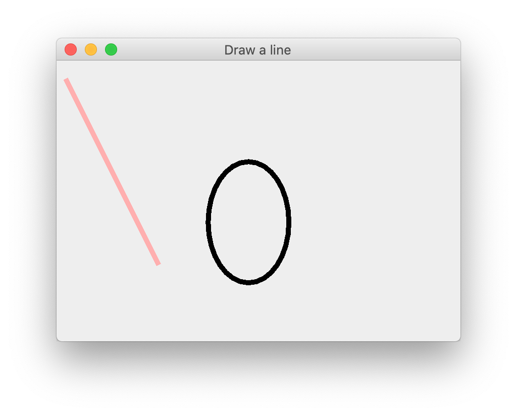 How To Draw A Filled Oval In Java
