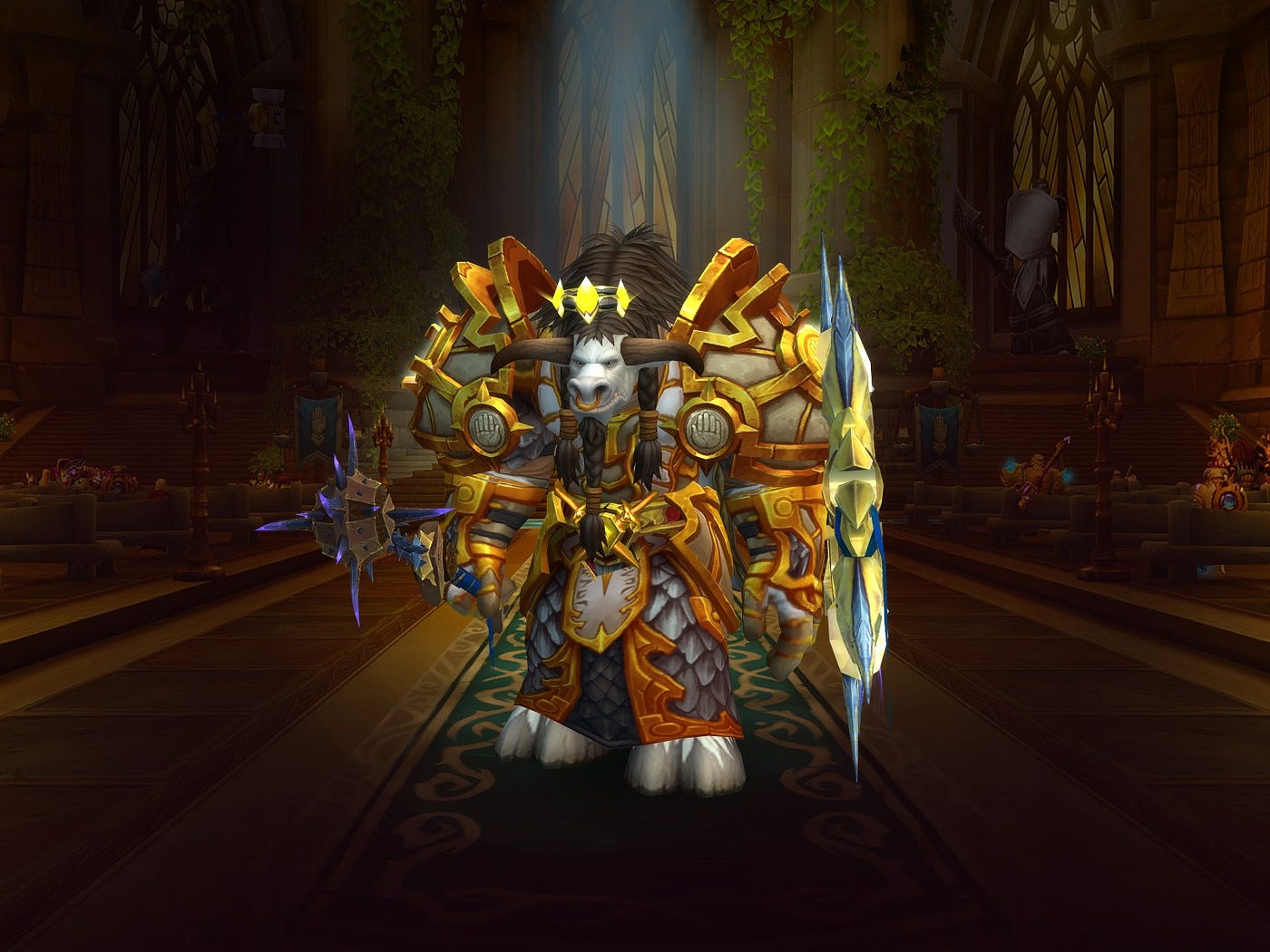 Wow Tauren Paladin Wallpaper