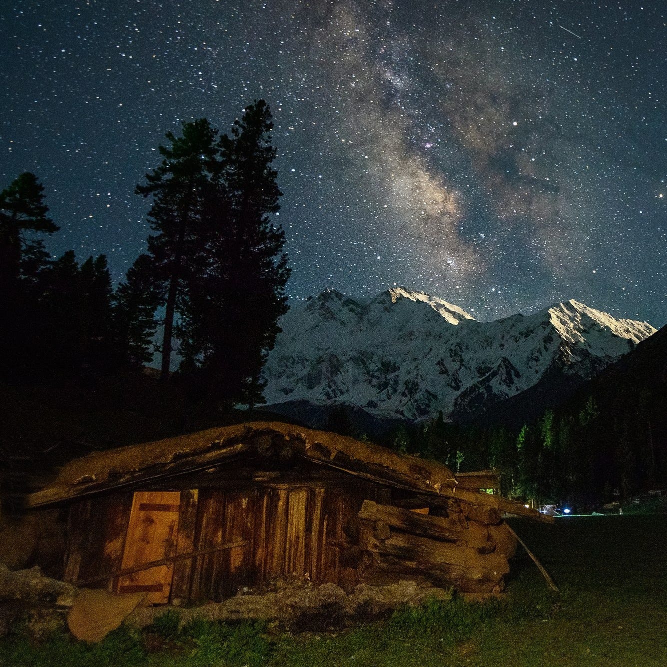 Fairy Meadows At Night