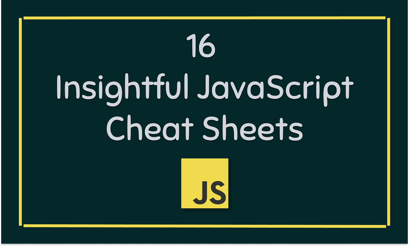 Download: JavaScript Cheat Sheet PDF 2022, 55% OFF