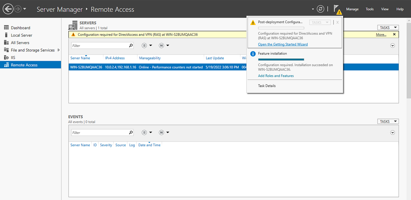 Install And Enable The Routing And Remote Access Service On Windows