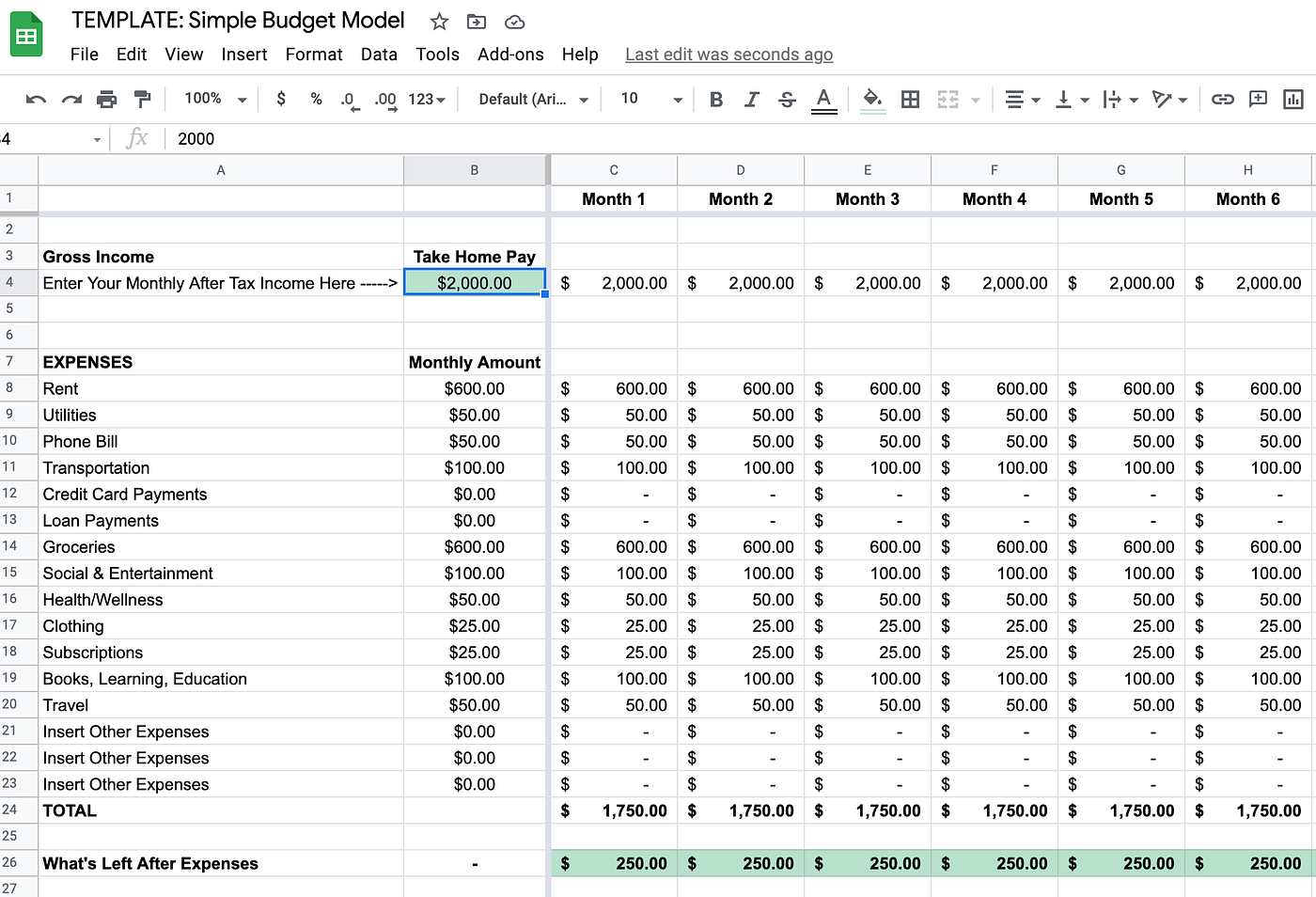 Budgets Free Spreadsheet Templates 51 OFF Www elevate in