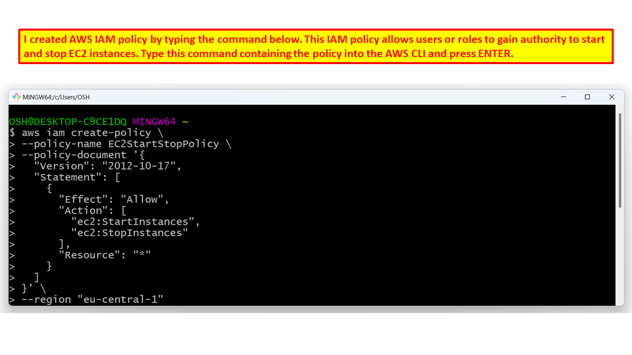 Startingstopping Amazon Ec2 Instances Using Cli And