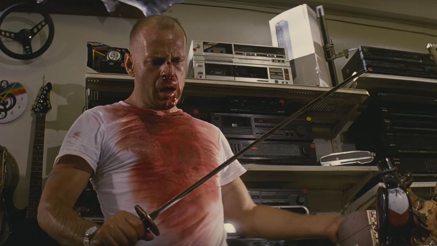 Pulp Fiction Butch Saves Marcellus