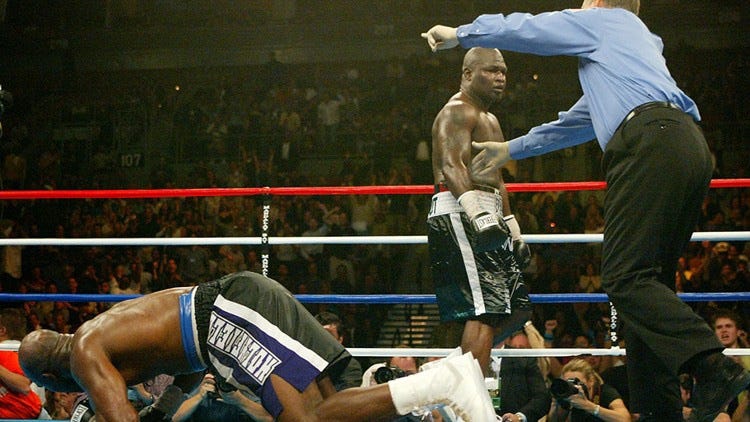 James Toney Vs Evander Holyfield