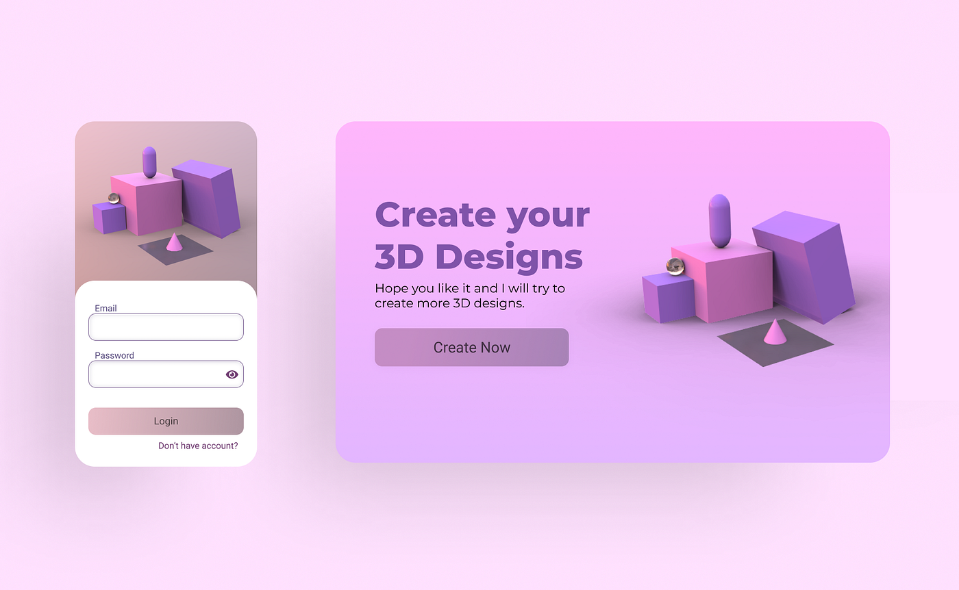 Create Your Own 3d Design