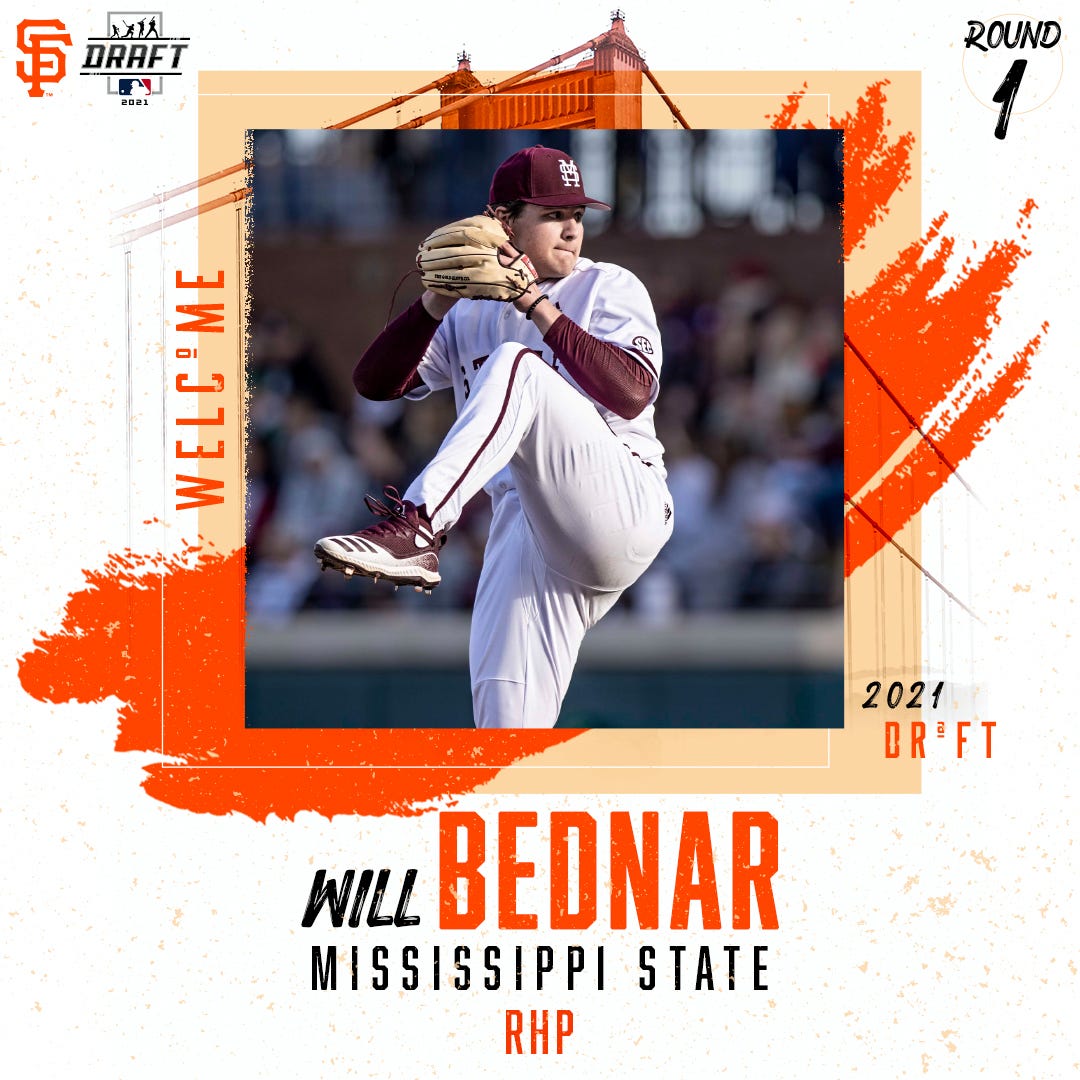 2021 San Francisco Giants Draft Breakdown by San Francisco Giants Splash Hits