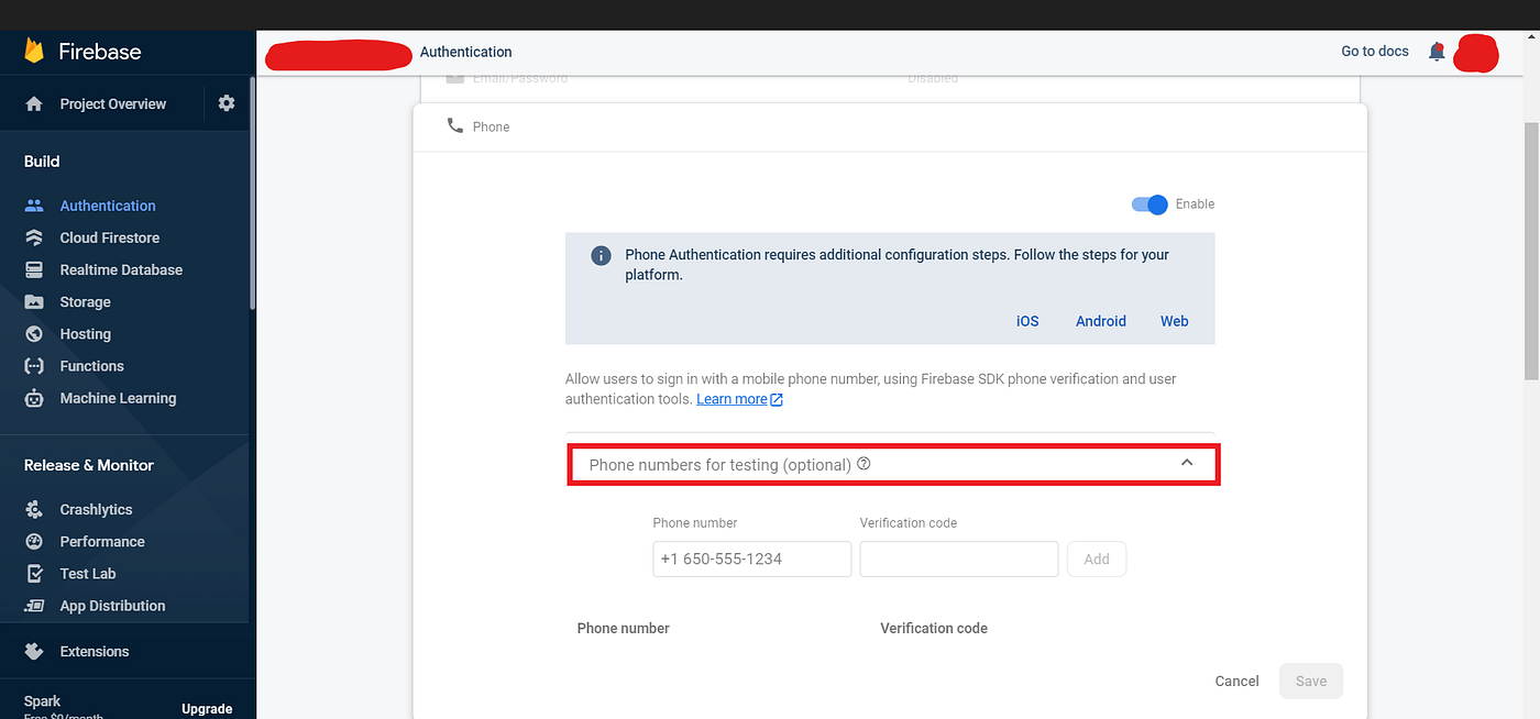 User Auth Process With React Native Firebase Real Time Database