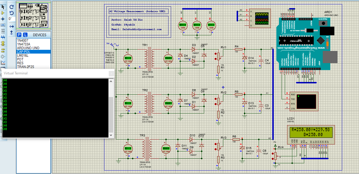 Power Supply Schematic Using Proteus Youtube