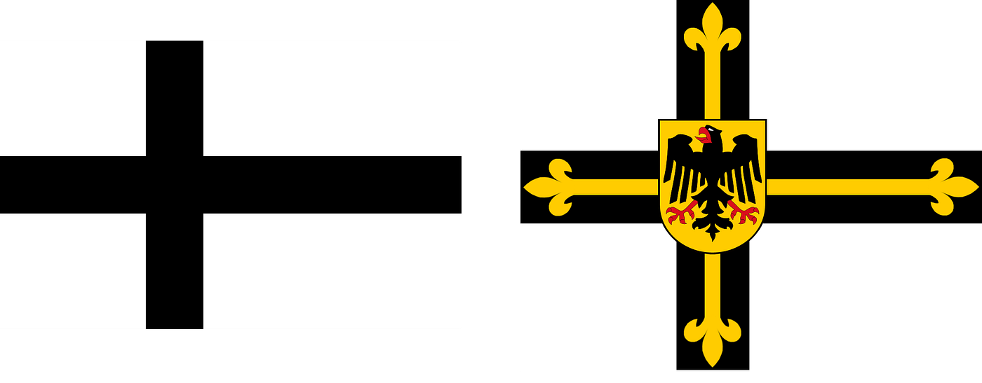 Knight Teutonic Grandmaster Flag