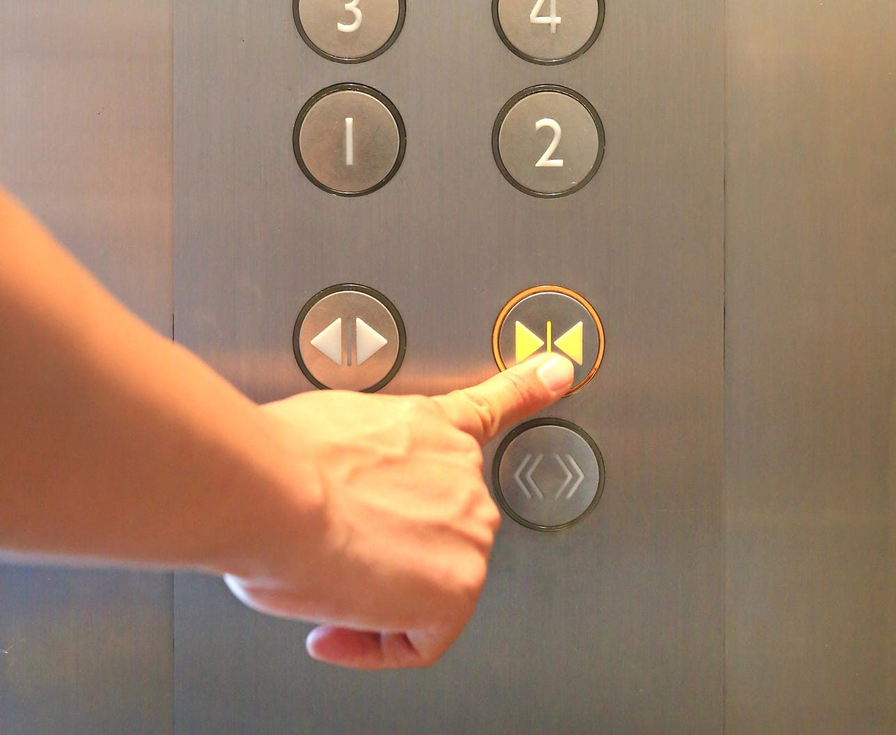 Inside Elevator Buttons
