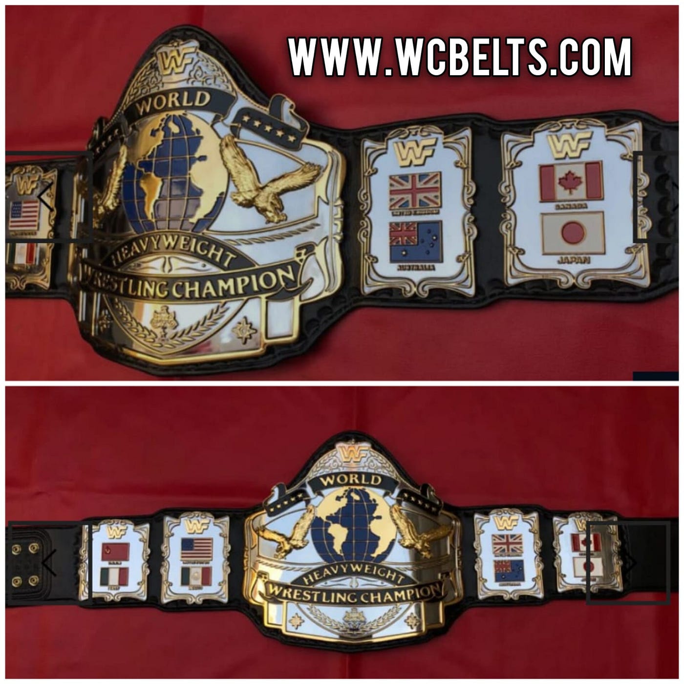 Wwe World Heavyweight Championship Wrestling Belt Wwf WWF Attitude Era