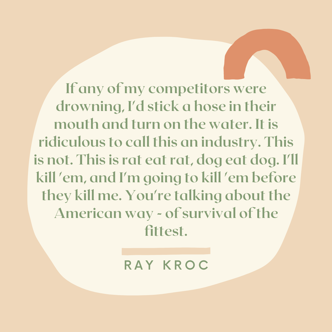 Famous Ray Kroc Quotes