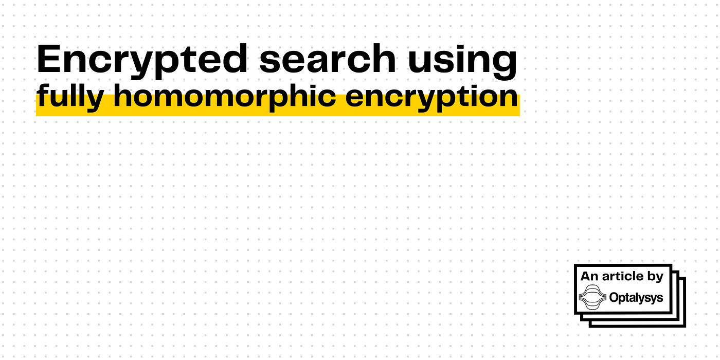 Fully Homomorphic Encryption