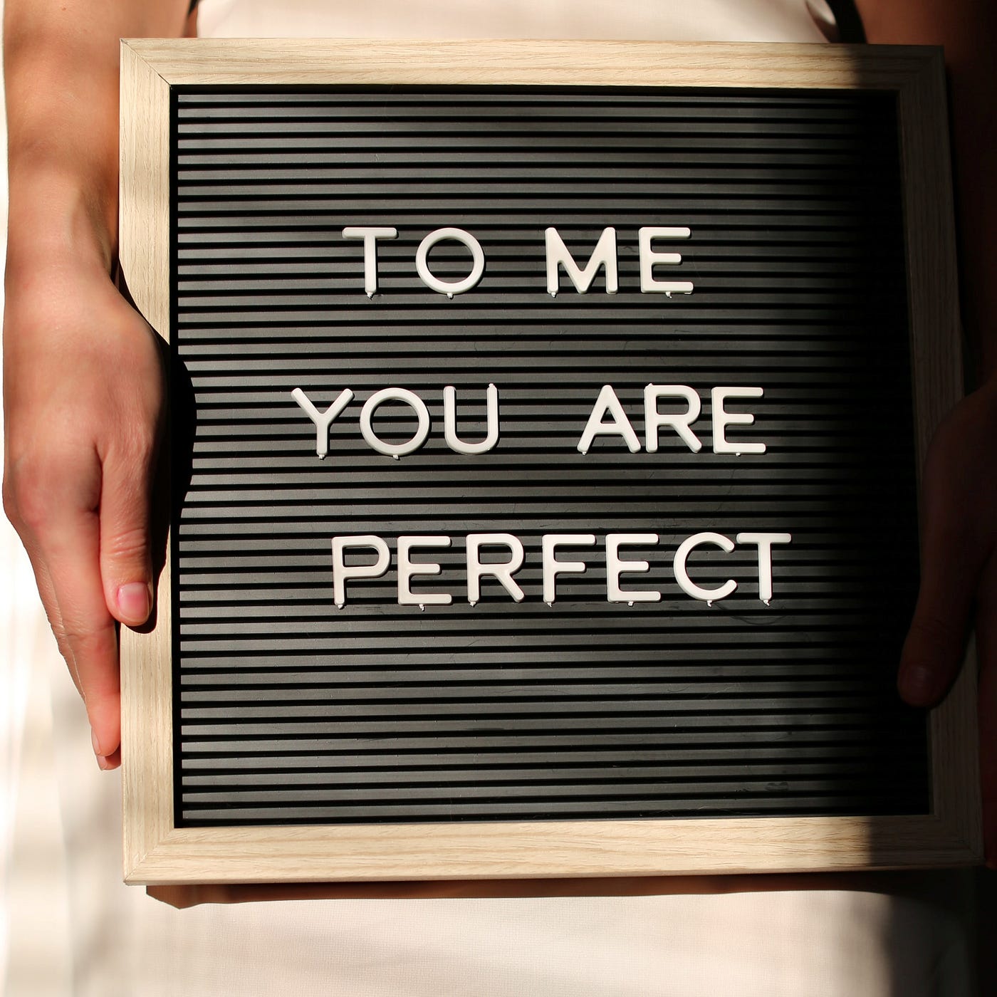 Love Actually To Me You Are Perfect