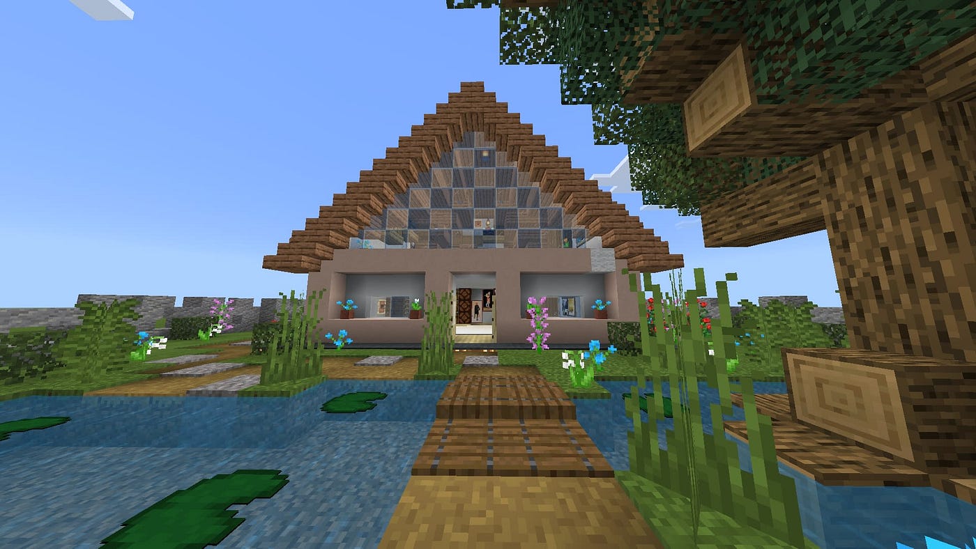 Minecraft Mansion Outside