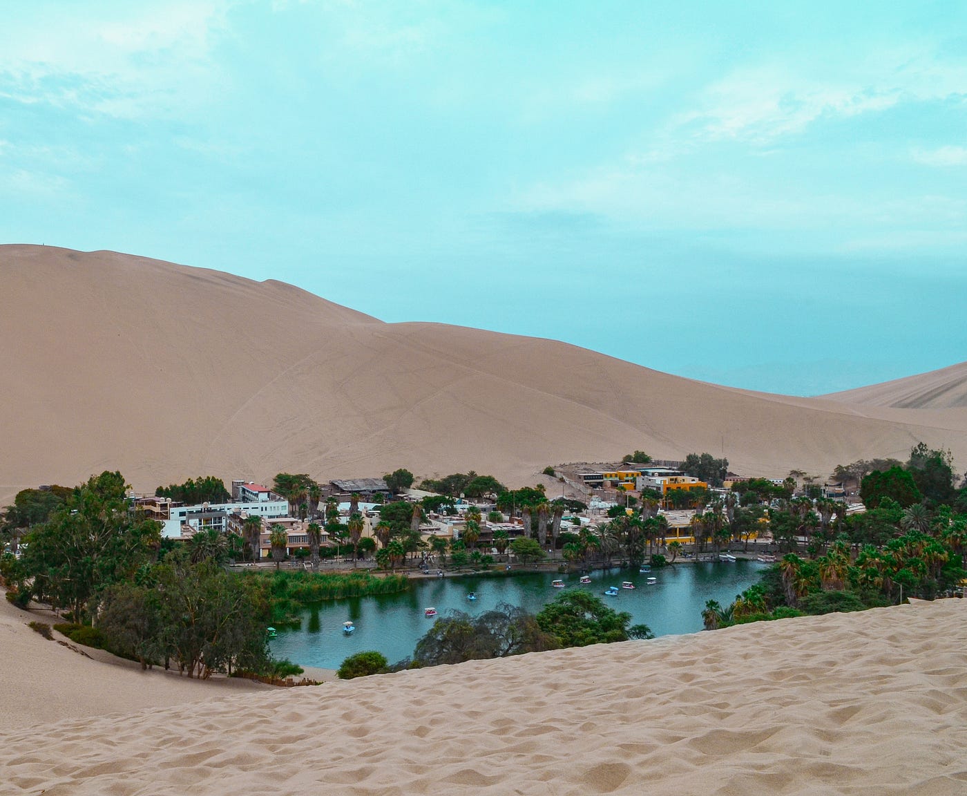Desert Landscapes In Peru