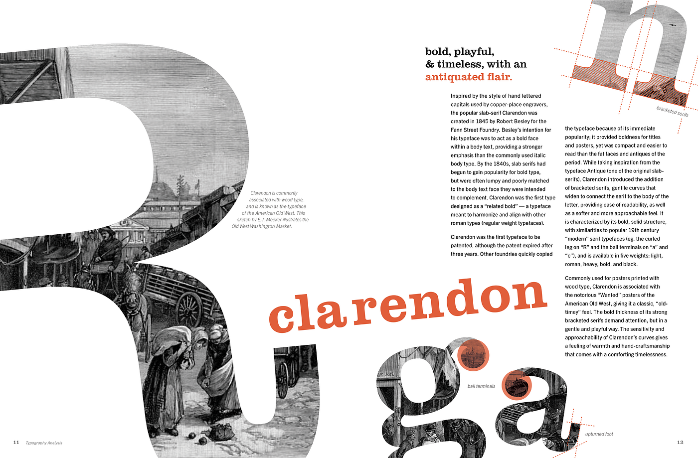 Clarendon Font History