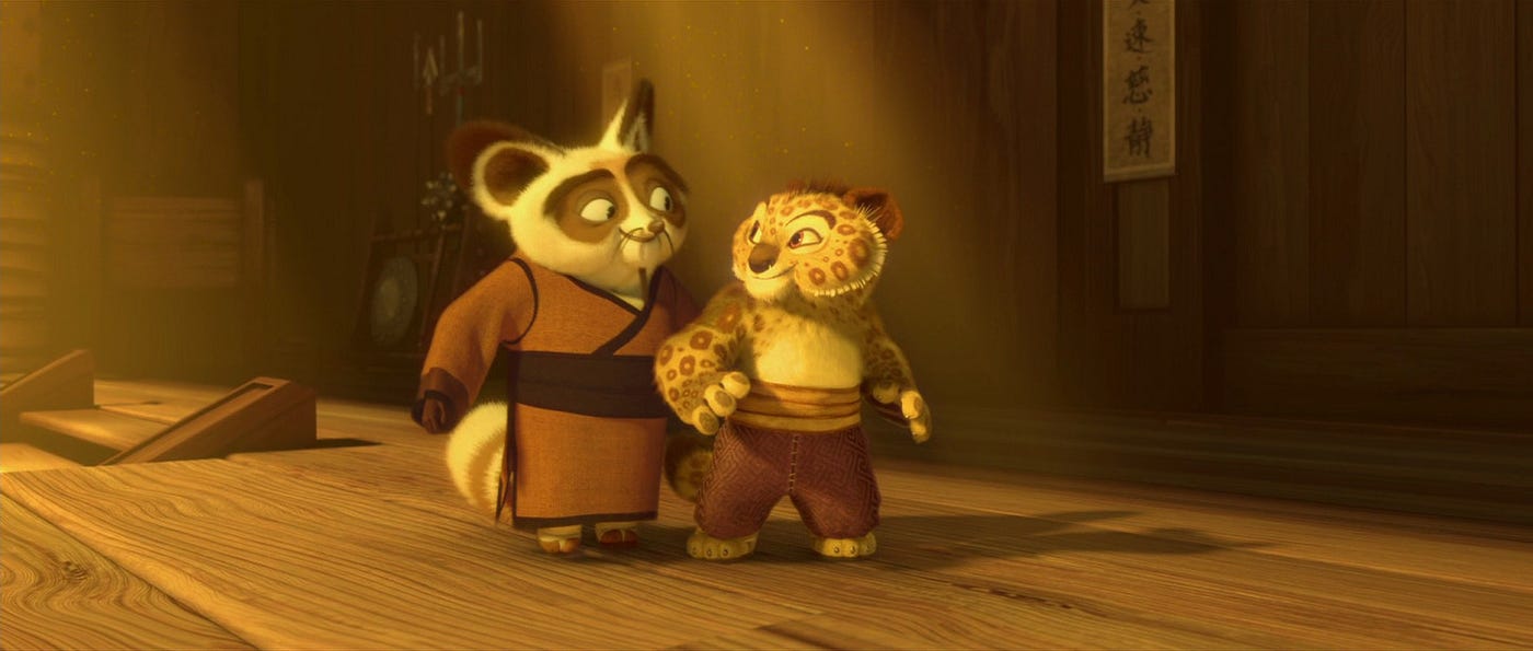 Kung Fu Panda Shifu Vs Tai Lung