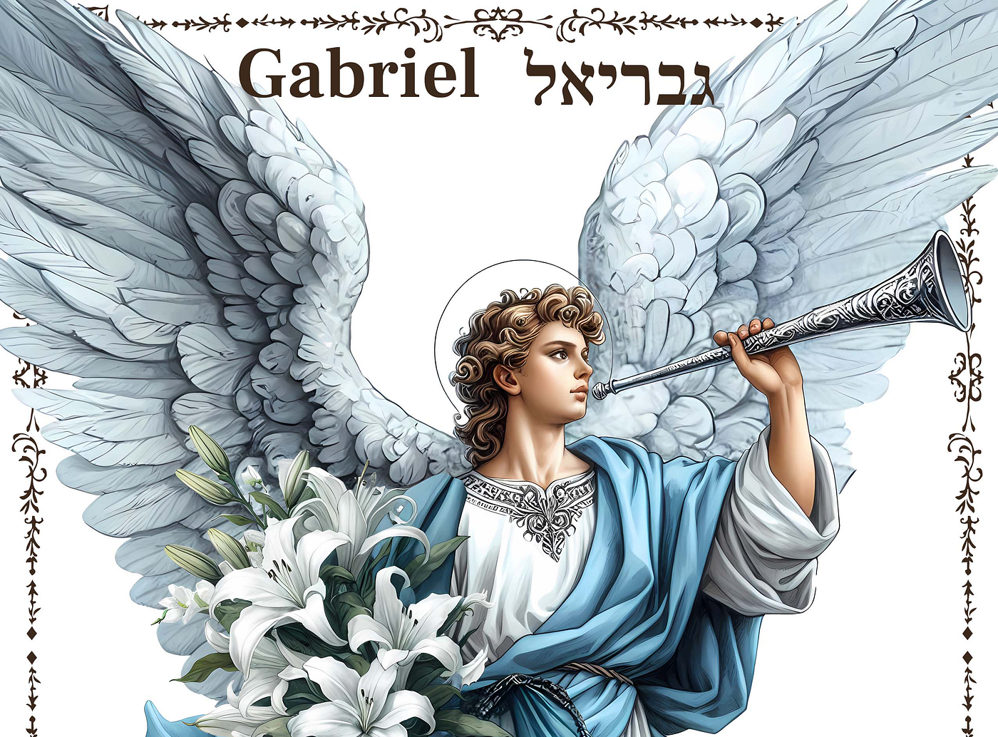 Siombail Archangel Gabriel 2+ Thousand Saint Gabriel Archangel