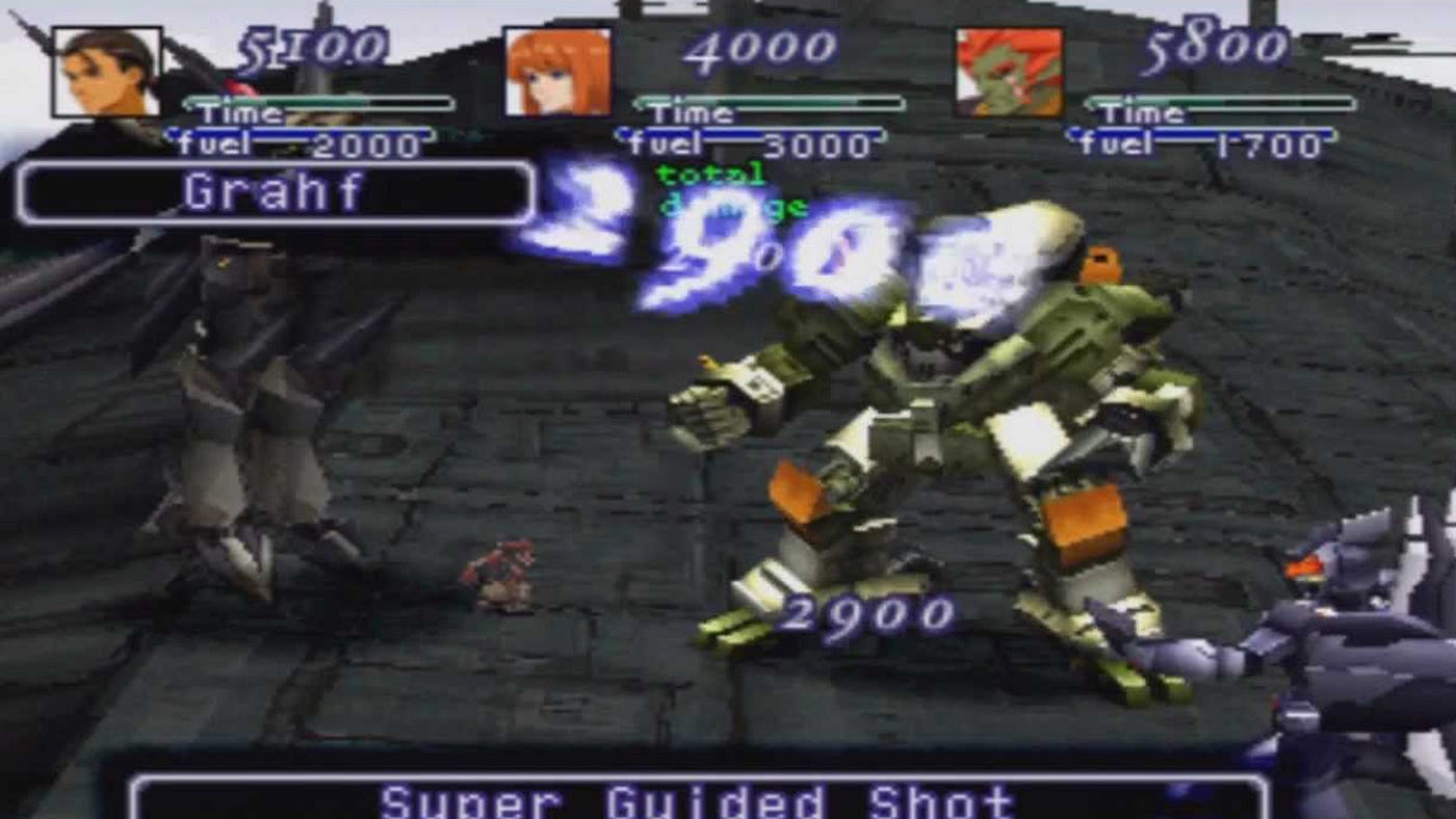 Xenogears Gameplay Ps1