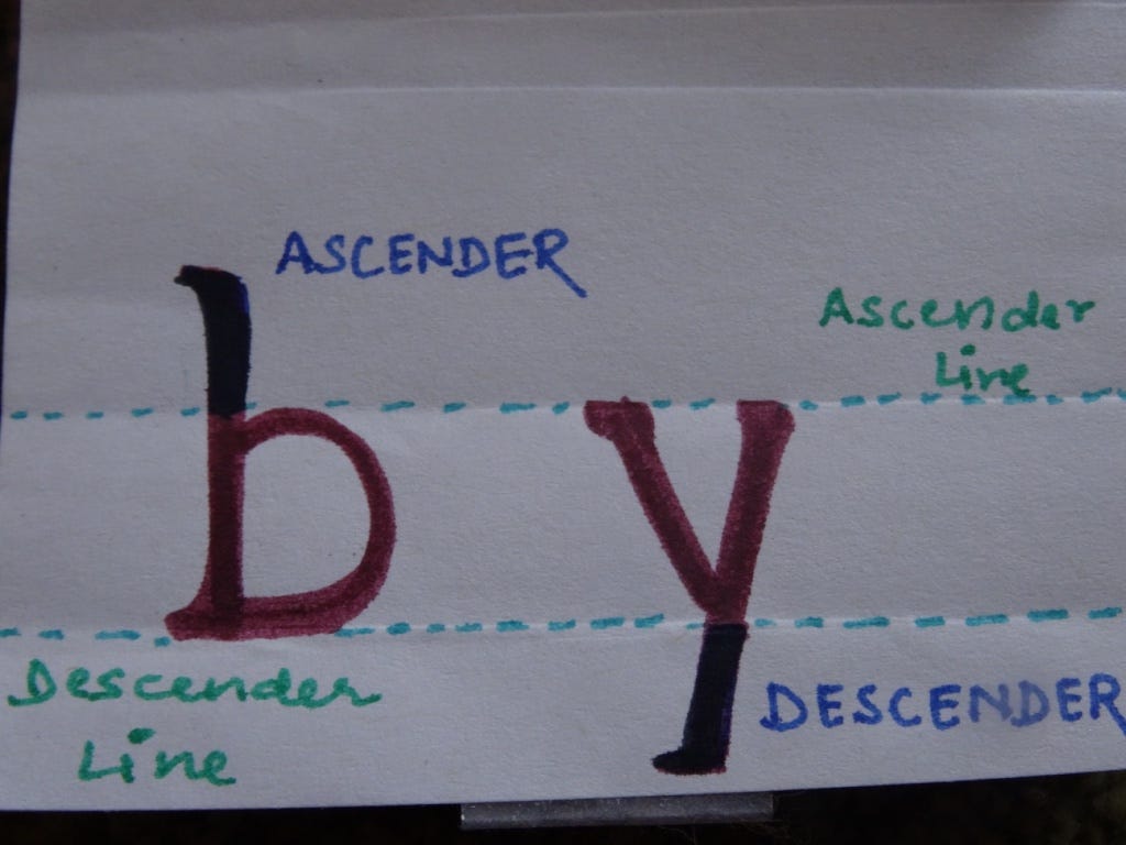 Ascenders Handwriting