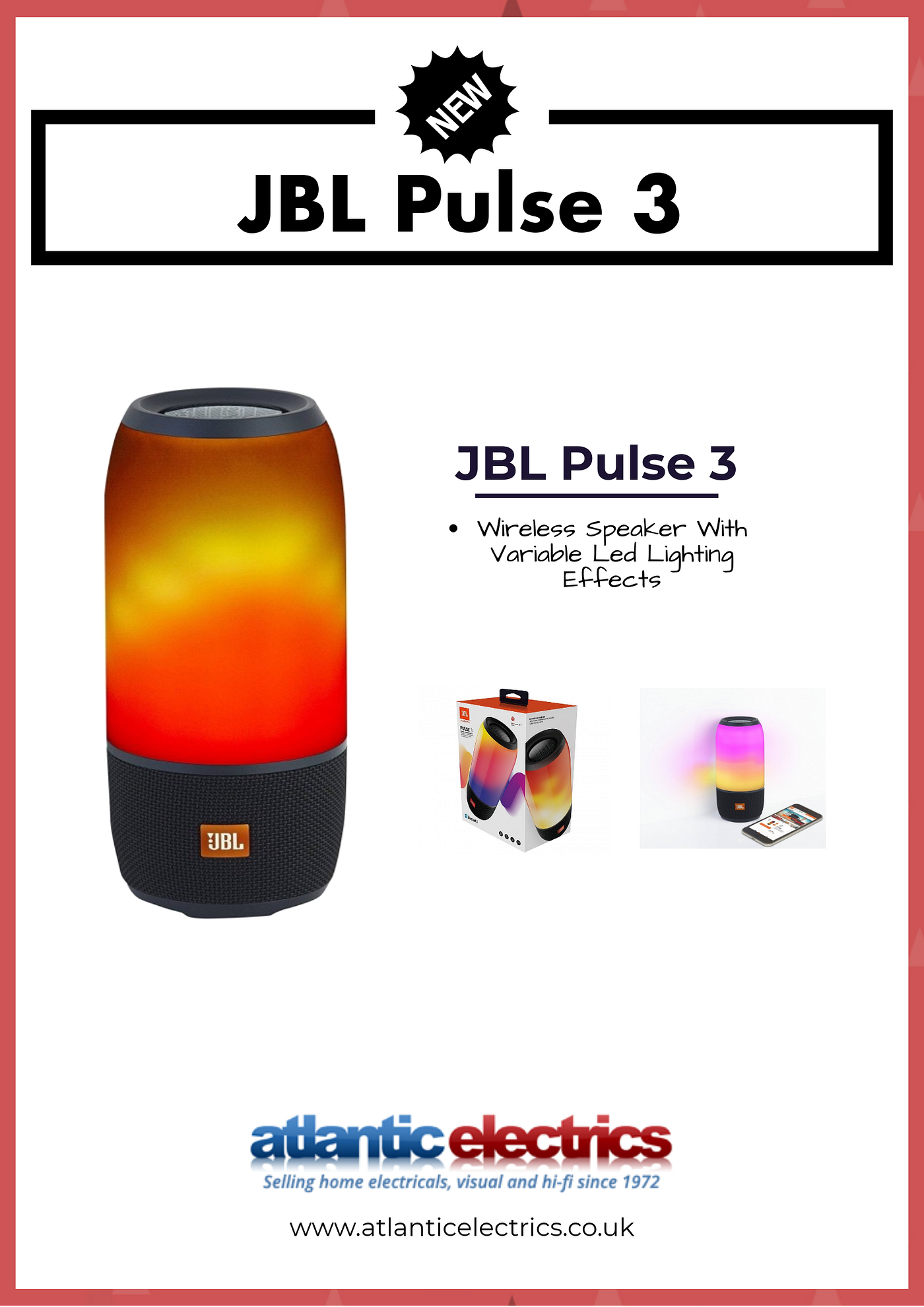 Pulse 3 Latest On Store — JBL Pulse 3 Wireless Speaker With Variable