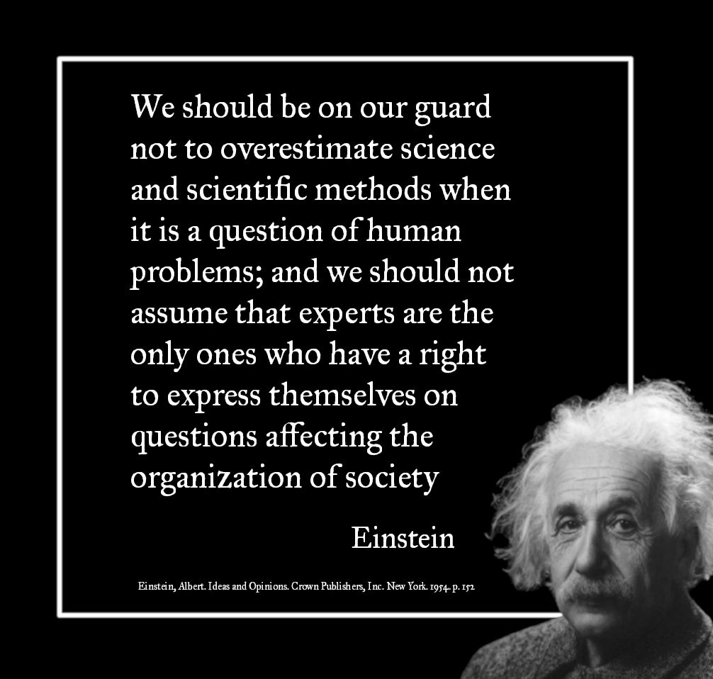 Albert Einstein Science Quote